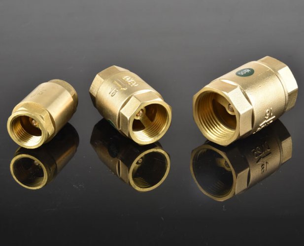 All-copper vertical check valve 1/2 inch 3/4 inch 1 inch water pipe ...